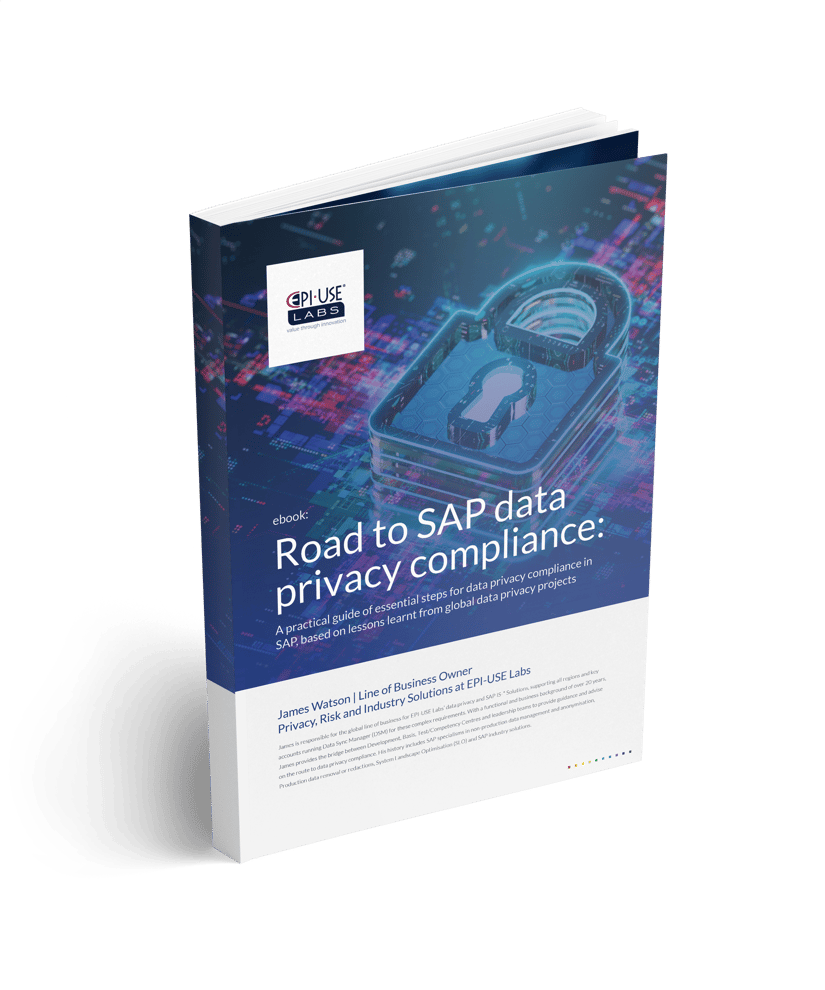 Road to SAP data privacy compliance: Download ebook